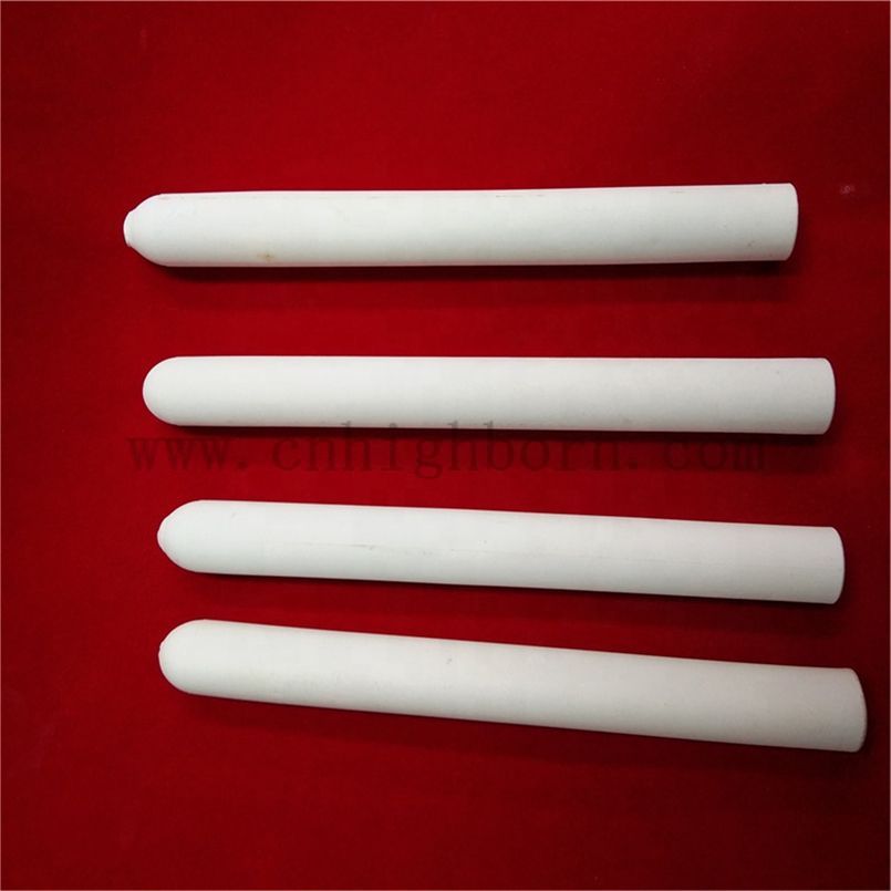 Adjustable Porosity White Alumina Pipe Porous Ceramic Water Treatment ...