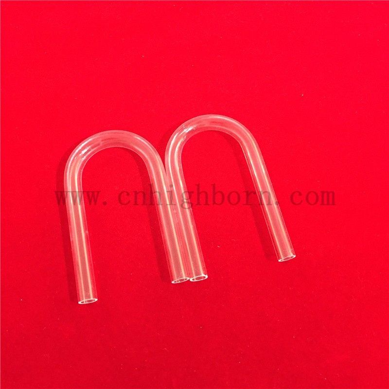 Heat Resistance Customized U Shape Fused Silica Glass Quartz Tube - Buy ...