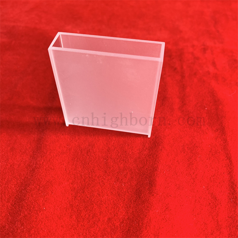 Standard G7 Glass Cell with Lid Spectrophotometer Quartz Glass Cuvette ...