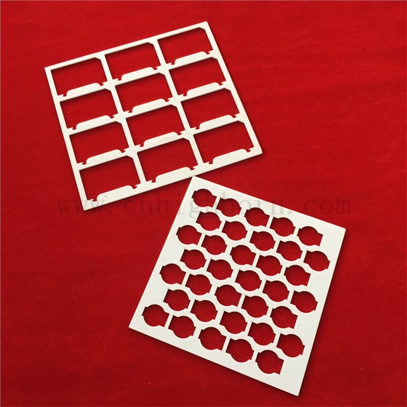 Alumina Laser Cutting Substrate Customized Al2O3 Ceramic Sheet - Buy ...