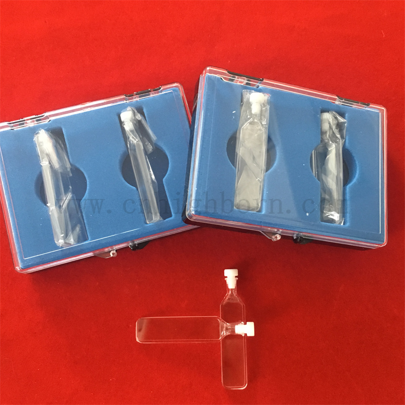 Laboratory Glass Wares High Precision Flow Cuvette Quartz Pools ...