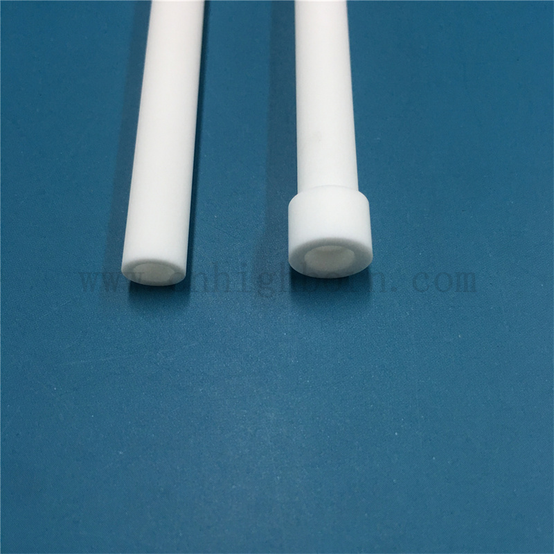 Easy Processed Machinable Glass Ceramic Macor Sleeve with Flange - Buy ...