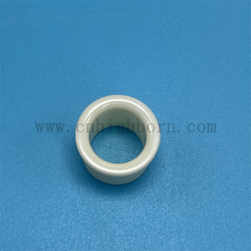 High Strength Al2O3 Alumina Ceramic Groove Yarn Guide Textile Ceramic ...
