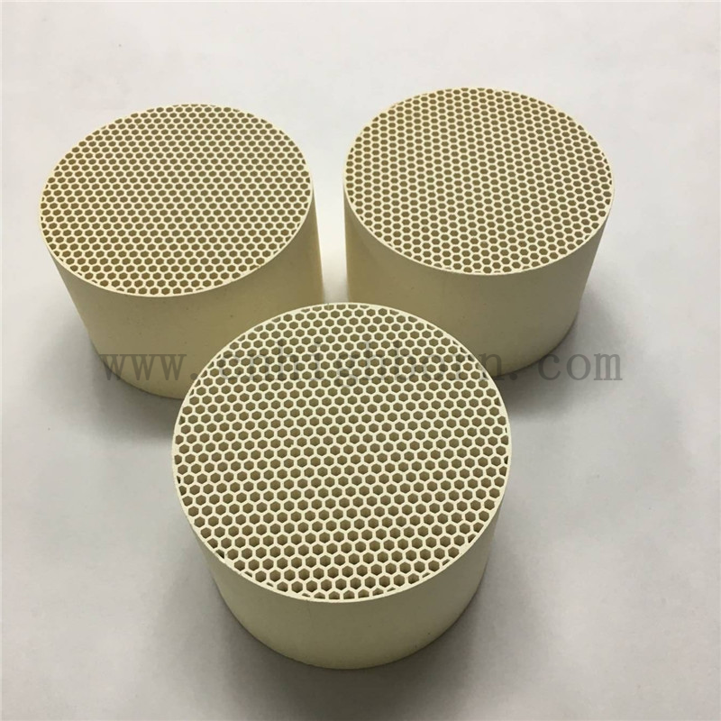 Honeycomb Mullite Ceramic Monolith Catalytic Converter Substrate - Buy ...