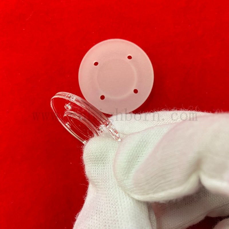 Customized Ultra Violet Quartz Step Plate Observation Mirror Disc - Buy ...