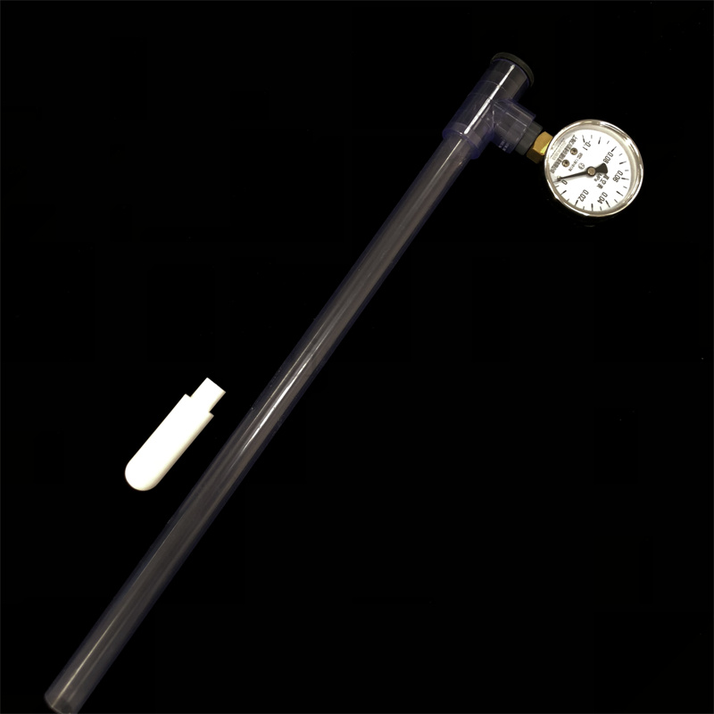 Soil tensiometer porous alumina ceramic probe pipe with vacuum gauge ...
